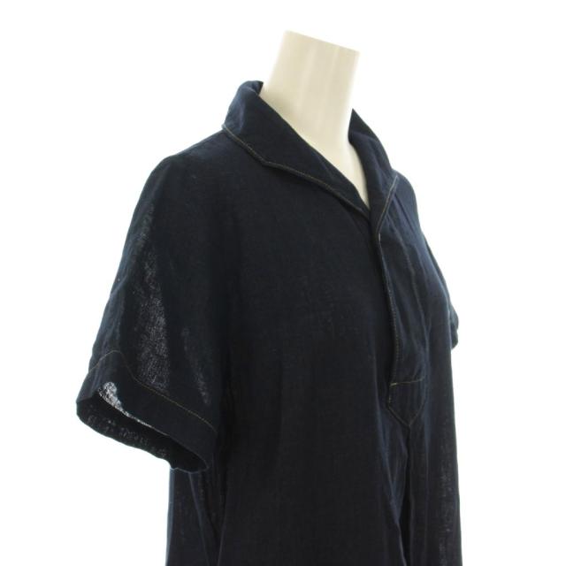 中古】パラスパレス ワンピース ロング マキシ 半袖 ハーフボタン