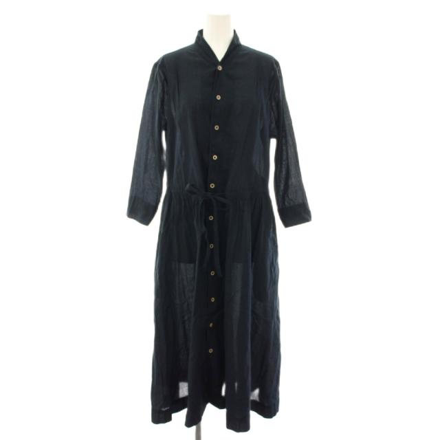 【中古】フォーティーファイブアールピーエム 春風インドカディの四角ドレスワンピース 長袖 70450231 レディース