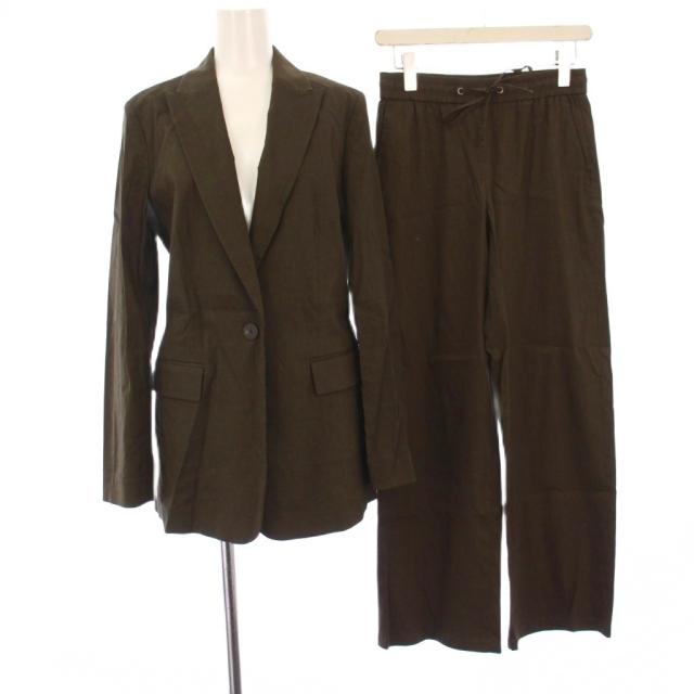 【中古】セオリーリュクス 23SS Crisp Linen Arvada NL main スーツ テーラードジャケット パンツ スラックス 36