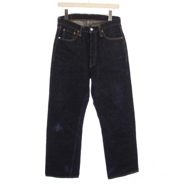 【中古】フルカウント FULLCOUNT Wide Denim Heavy Oz デニムパンツ ジーンズ ボタンフライ 29 インディゴ メンズ
