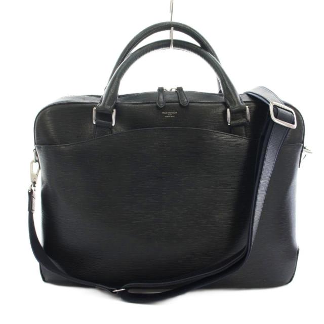 【中古】ペッレモルビダ ブリーフバッグ ビジネスバッグ ハンドバッグ ショルダーバッグ 2way 紺 PMO-CA201 メンズ