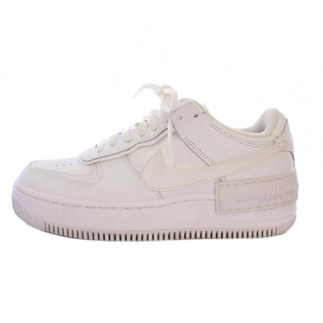 【中古】ナイキ NIKE AF1 SHADOW スニーカー シューズ US7 白 CI0919-100 /BM レディース