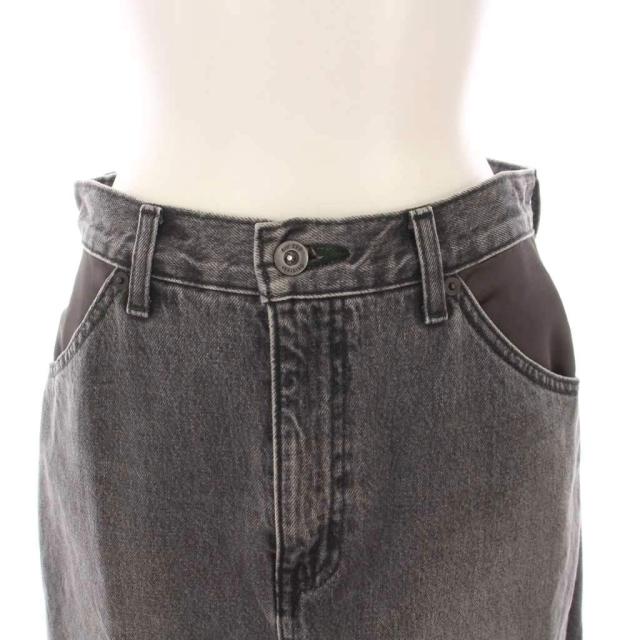 中古】リムアーク rim.ark Front slit denim SK フロントスリット