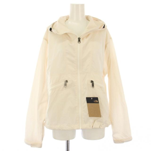 【中古】未使用品 ザノースフェイス Short Compact Jacket マウンテンパーカー L ピンク NPW22430 レディース