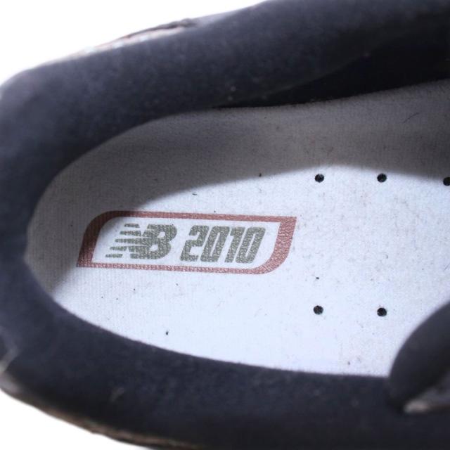 【中古】ニューバランス ローカットスニーカー シューズ 厚底 ロゴ メッシュ 切替 US9.5 27.5cm 茶 U2010ANV