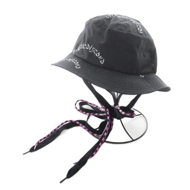 【中古】未使用品 ジュベナイル ホール ロールコール ハット 帽子 ロゴ 黒 ブラック 1660