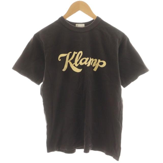 【中古】リミテッドエディション LIMITED EDITION POWER WEAR Tシャツ カットソー 半袖 M 茶 ブラウン ロゴ