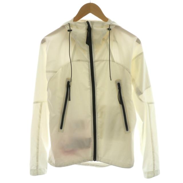 【中古】シーピーカンパニー C.P.COMPANY パーカー ジップアップ 白 ホワイト 16SCPUC04349 /AN38 メンズ