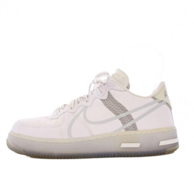 【中古】ナイキ AIR FORCE 1 LOW REACT QS D/MS/X エアフォース1 ロー リアクト スニーカー US9 CQ8879-100