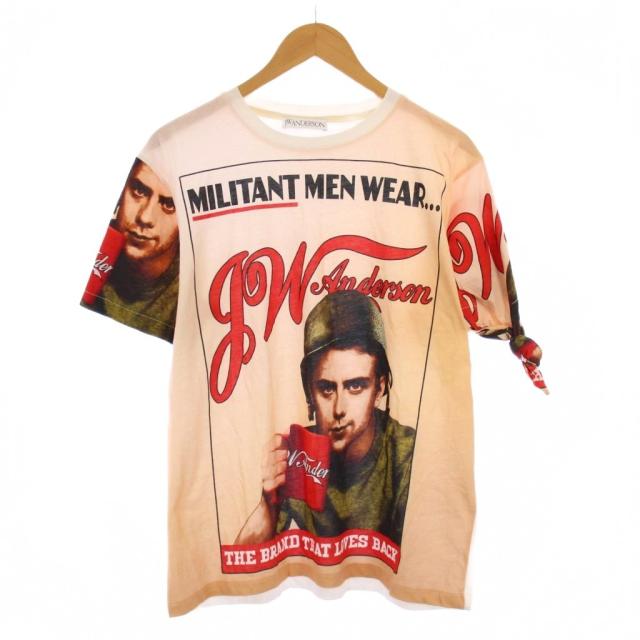 【中古】ジェイダブリューアンダーソン JWアンダーソン グラフィックTシャツ 半袖 クルーネック マルチカラー