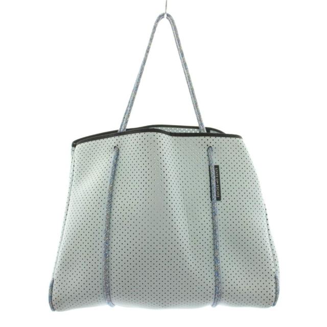 【中古】ステイトオブエスケープ フライングソロミスティックブルー トートバッグ 保存袋 ポーチ 水色 レディース