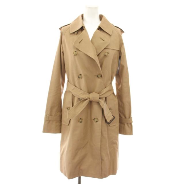【中古】マッキントッシュ ロンドン トレンチコート アウター ライナー ベルト 34 茶 G5A17-610-44 レディース