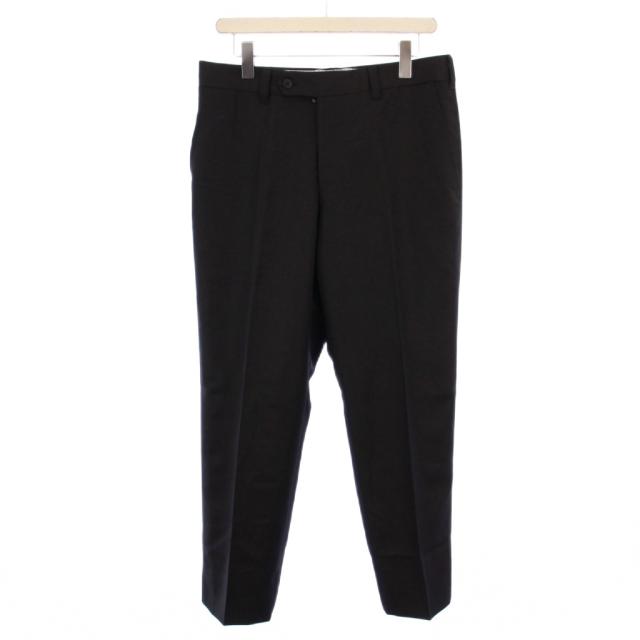 【中古】五十嵐トラウザーズ igarashi trousers サンプル品 スラックスパンツ ボタンフライ M 黒 メンズ