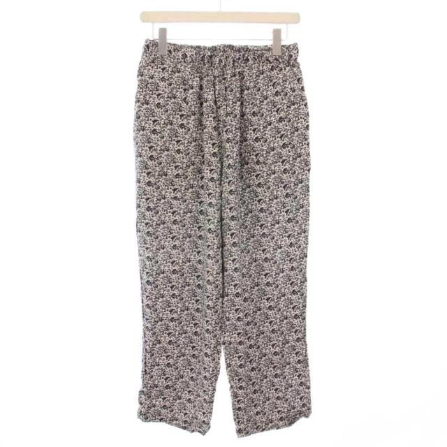 【中古】クラシ&トリップスパブリッシング スラックスパンツ イージー ウエストゴム 総柄 M グレー