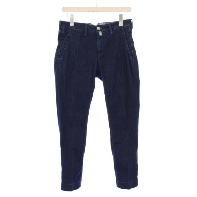 【中古】ヤコブコーエン JACOB COHEN デニムパンツ ジーンズ ジップフライ ストレッチ ロゴパッチ 29 インディゴ