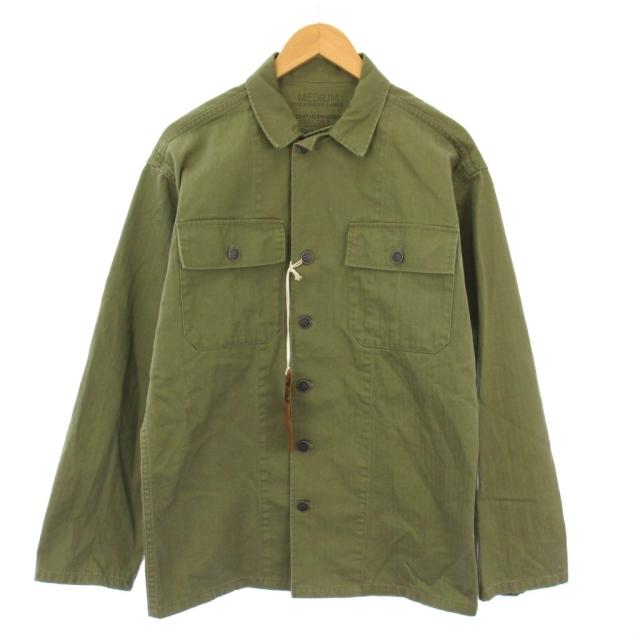 【中古】未使用品 ワイパーインク 1940's U.S.ARMY M-47 HBT ユーティリティージャケット ミリタリージャケット M