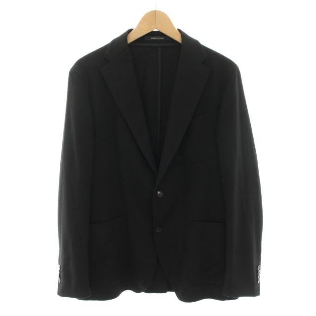 【中古】タリアトーレ TAGLIATORE サハラ SAHARA テーラードジャケット シングル キャメル 48/R 黒 19UIG012 メンズ