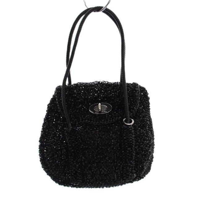 【中古】アンテプリマ ANTEPRIMA ハンドバッグ ワイヤーバッグ 黒 /YM レディース