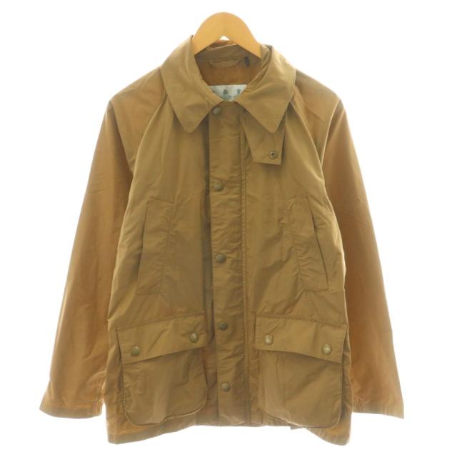 【中古】バブアー Barbour ビデイルテックカジュアル BEDALE TECH CASUAL ジャケット 36 ベージュ