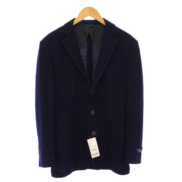 【中古】未使用品 ブルックスブラザーズ regent テーラードジャケット ブレザー アウター シングル 背抜き US38 紺