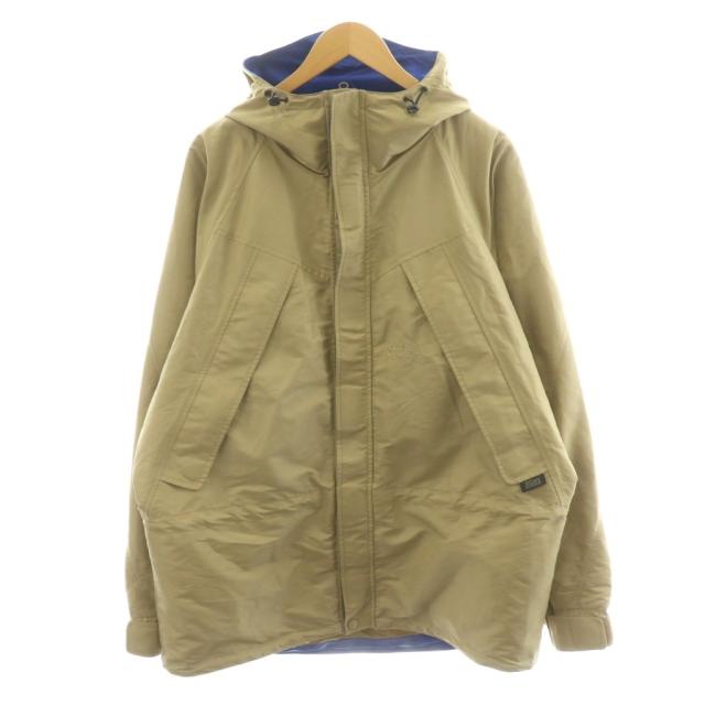 【中古】セダン オールパーパス SEDAN ALL-PURPOSE マウンテンパーカ ロゴ 刺繍 L ベージュ SD22S-JK01 /AN50 メンズ