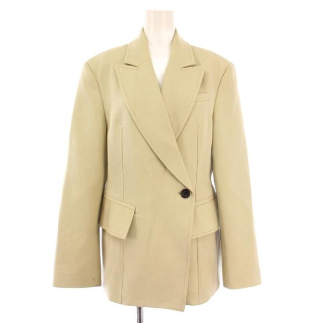 【中古】デプレ DES PRES トゥモローランド 23AW ルナマレツイル テーラードジャケット アウター 総裏地 F ベージュ