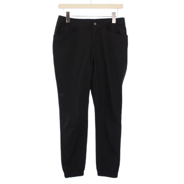 【中古】アークテリクス ARC'TERYX SERRES PANT セレスパンツ スラックス ジップフライ ストレッチ ロゴ 4 黒