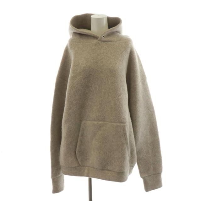 【中古】キタン quitan パーカー プルオーバー ウール 2 ライトベージュ 557-2266045 /AN17 レディース