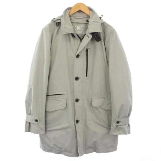 【中古】ジョセフアブード JOSEPH ABBOUD コート ダウンライナー付き L グレー CCJLHW0417 /TK メンズ