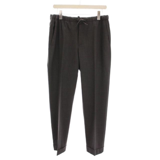 【中古】インコテックス INCOTEX TEKNOSARTORIAL SLOWEAR パンツ スラックス 50 グレー /YM メンズ