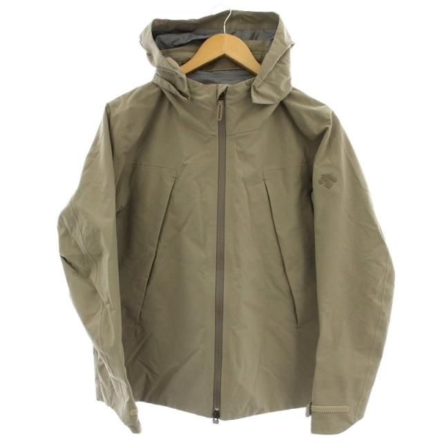 【中古】デサント DESCENTE オルテライン GORE-TEX PRO X-TREME マウンテンパーカー ナイロンジャケット S ベージュ