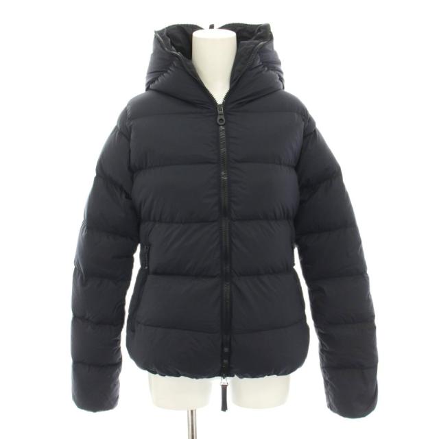 【中古】デュベティカ DUVETICA ティア THIA ダウンジャケット アウター フード 40 紺 D.910.01/1182 レディース