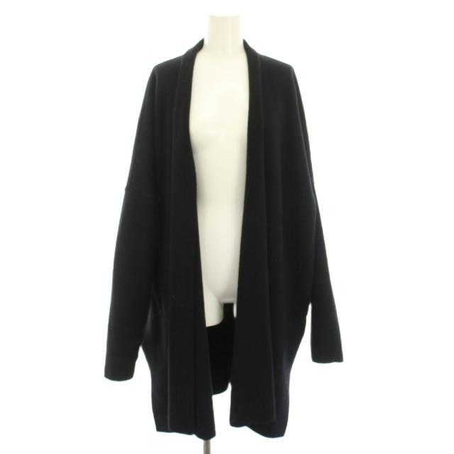 【中古】ミューズ ドゥーズィエム クラス 20AW スムースニットショートガウン 長袖 黒 20020500417030 レディース