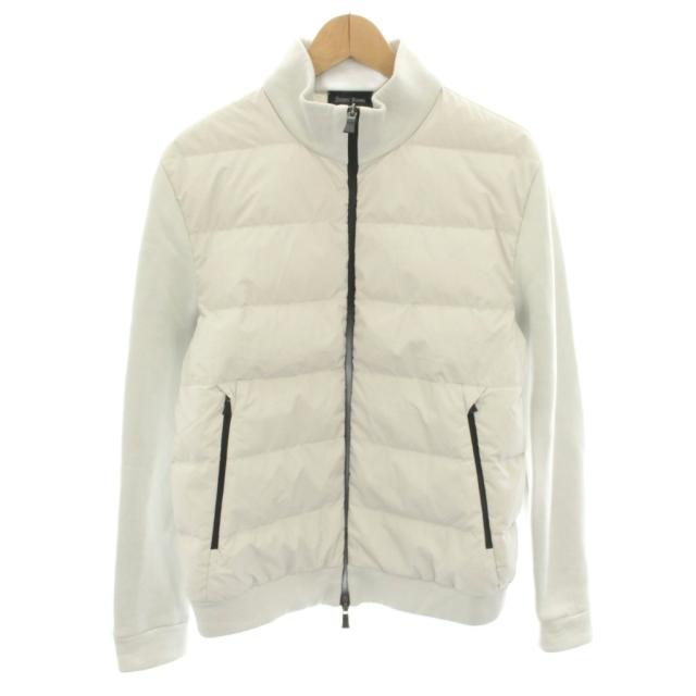 【中古】ヘルノ ラミナー 2レイヤーゴアテックススウェットハイブリッドダウンジップブルゾン 48 JP00002UL メンズ