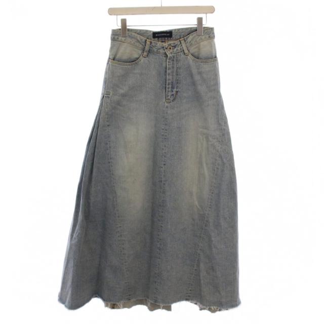 【中古】マディソンブルー MADISONBLUE 5POCKET REMAKE デニムロングスカート 01 インディゴ レディース