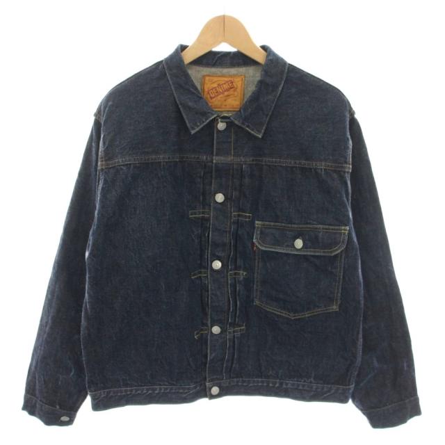 【中古】ドゥニーム 1st TYPE 1947 MODEL デニムジャケット Gジャン ジージャン アウター 44 紺 Lot 231XX メンズ