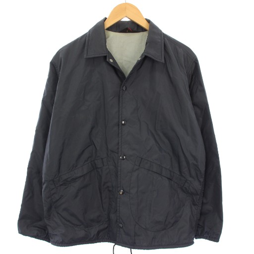 【中古】ウエアハウス WAREHOUSE ボディーズ BODIES コーチジャケット ナイロン S ネイビー /TK メンズ