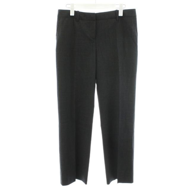 【中古】ロロピアーナ Loro Piana パンツ スラックス ウール 42 チャコールグレー /AN56 レディース