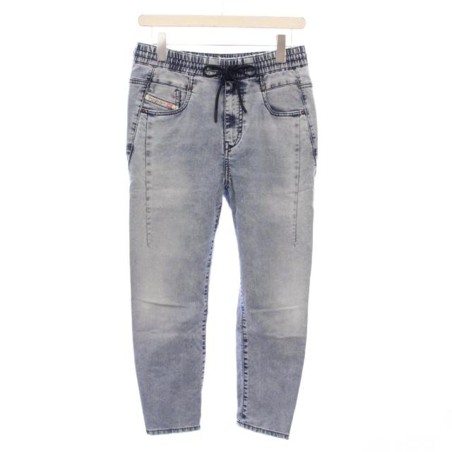 【中古】ディーゼル DIESEL D-FAYZA JOGG ジョグジーンズ デニムパンツ イージー ウエストゴム ストレッチ W25 水色