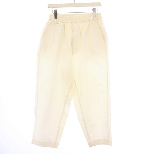 【中古】アーツ&サイエンス イージーワイドパンツ テーパード 3 ホワイト 0211-U3093-0043 /KH ▲H レディース