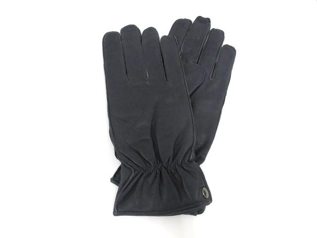 【中古】未使用品 セルモネータ グローブス Sermoneta gloves レザーグローブ グレー系 サイズ8 1/2 手袋