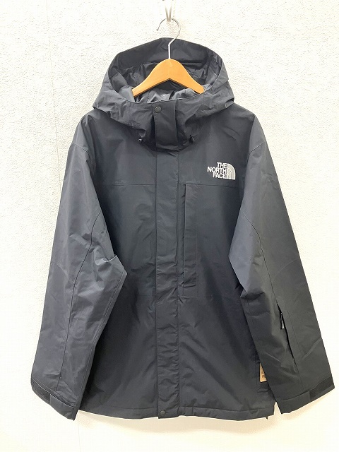 【中古】未使用 ノースフェイス THE NORTH FACE Park Jacket スノーパークジャケット XL 黒 NS62401 アウトドア