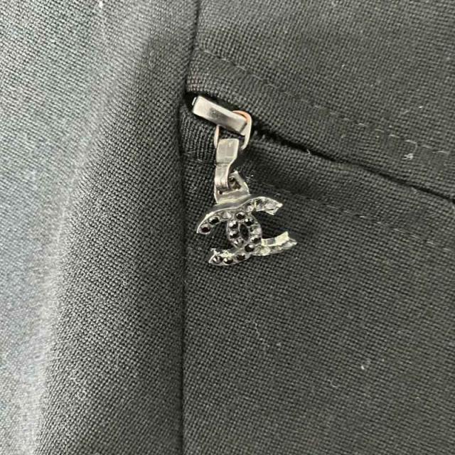 中古】シャネル CHANEL 02A ココマークファスナー スカート ウール