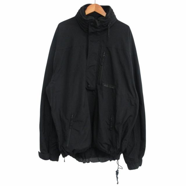 【中古】ポロスポーツ POLO SPORT 90s ヴィンテージ アノラック マウンテンパーカー ナイロン ブラック L