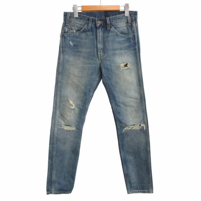 【中古】リーバイス LVC 69年復刻 605 スリムフィット コーンデニム 30605-0061 ヴィンテージ加工 W29 L32 ■MET1