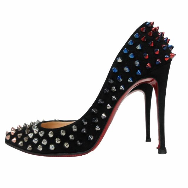 中古】クリスチャンルブタン FOLLIES SPIKES 100 グラデーション