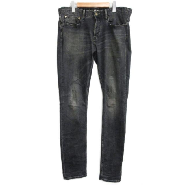 【中古】デンハム DENHAM × バブアー BARBOUR コラボ RAZOR DBPG デニムパンツ ジーンズ ヴィンテージ加工 33