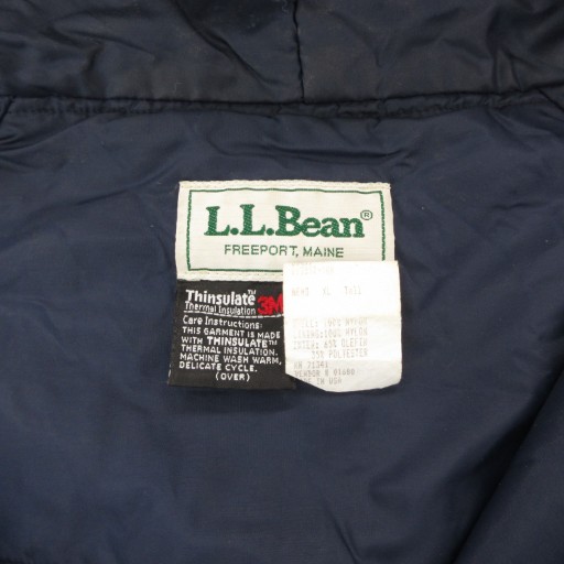 【中古】エルエルビーン L.L.BEAN ヴィンテージ 80s アノラックパーカー 3M シンサレート ジャケット XL Tall