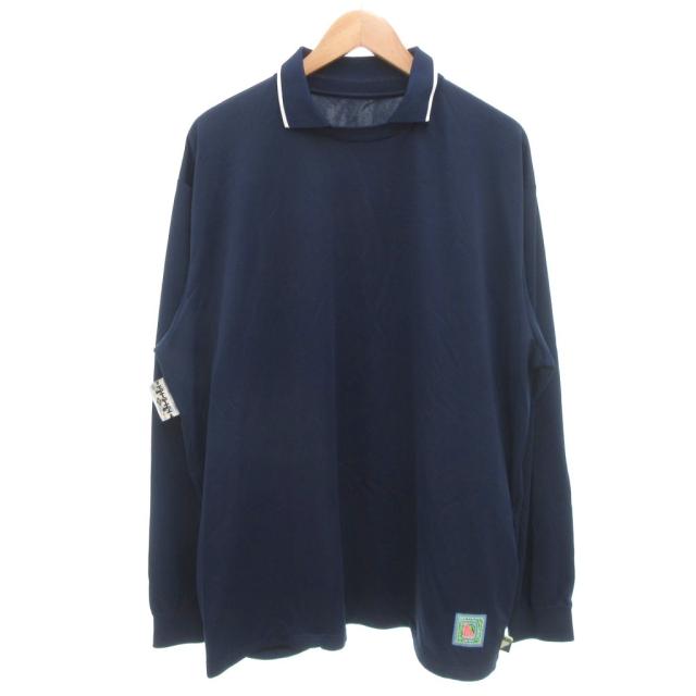 【中古】ビームス BEAMS エスエスゼット SSZ 23SS UNIFORM SHIRT ユニフォームシャツ 長袖 バックプリント L