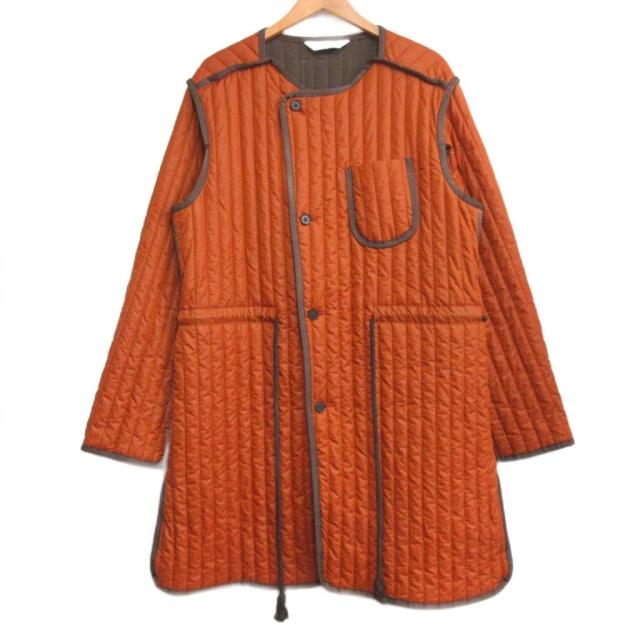 【中古】サスクワッチファブリックス SASQUATCH fabrix 23AW プリマロフト キルティング コート オレンジ L  ■MNK2